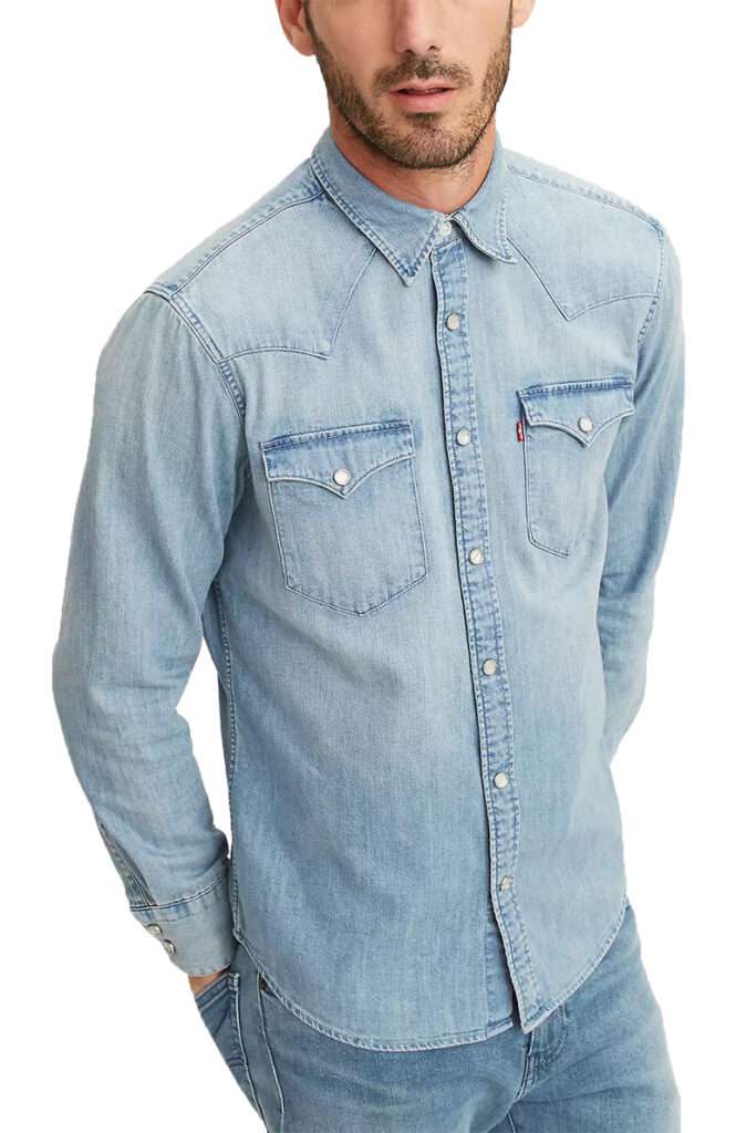 Джинсовые рубашки Levis, Wrangler, Mustang | PlanetJeans.ru