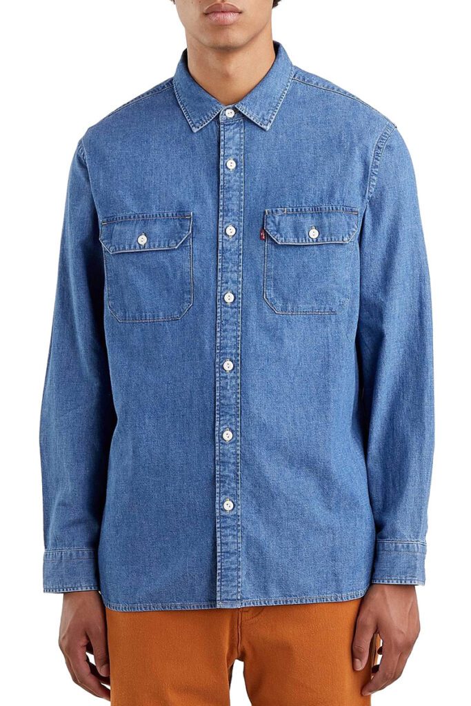 Джинсовые рубашки Levis, Wrangler, Mustang | PlanetJeans.ru