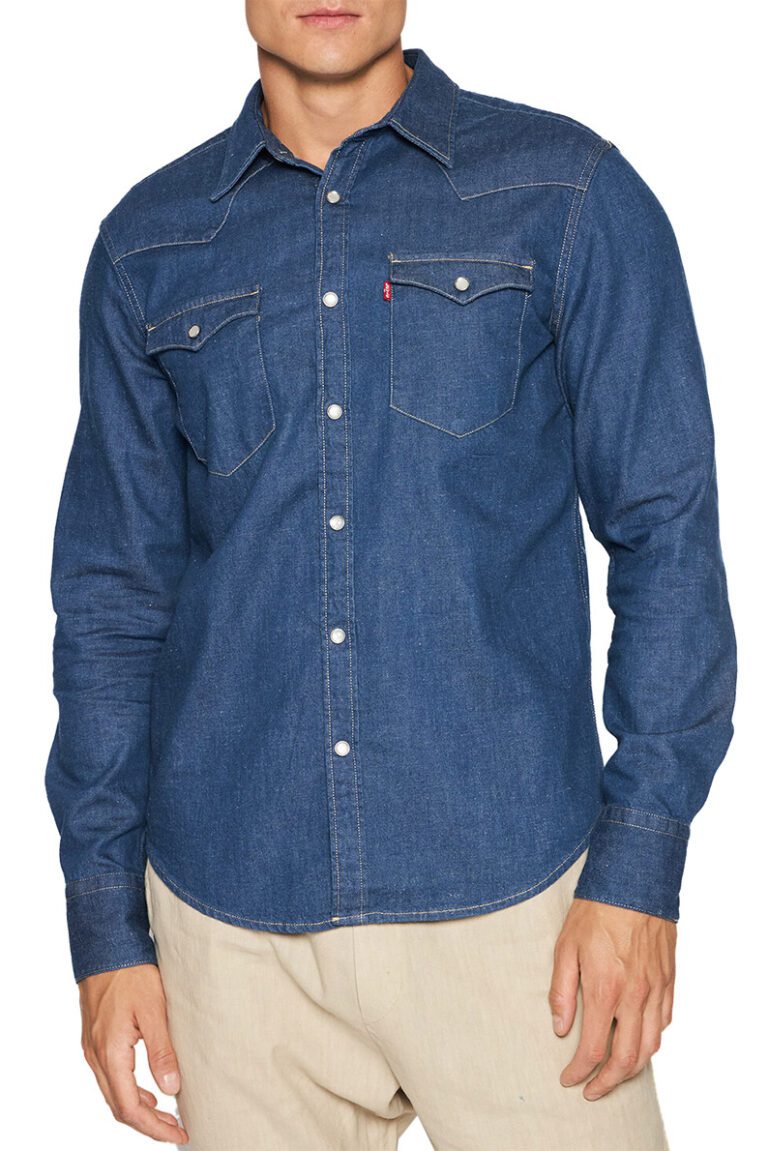 Джинсовые рубашки Levis, Wrangler, Mustang | PlanetJeans.ru
