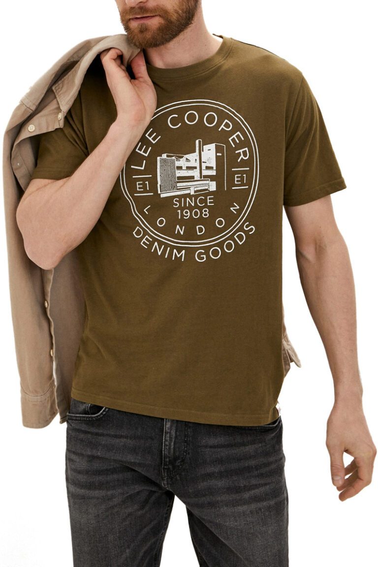 Мужские футболки Lee Cooper в наличии| PlanetJeans.ru
